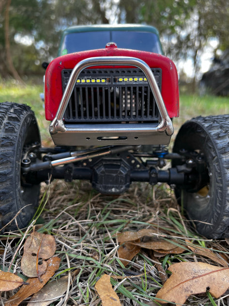 Element RC Ecto Comp-Style Front Bumper with Trail Bar – ScalerFab