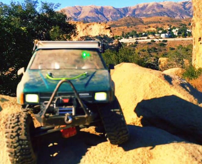 Pro Series SCX10/SCX10 II Narrow Front Bumper with Stinger – ScalerFab